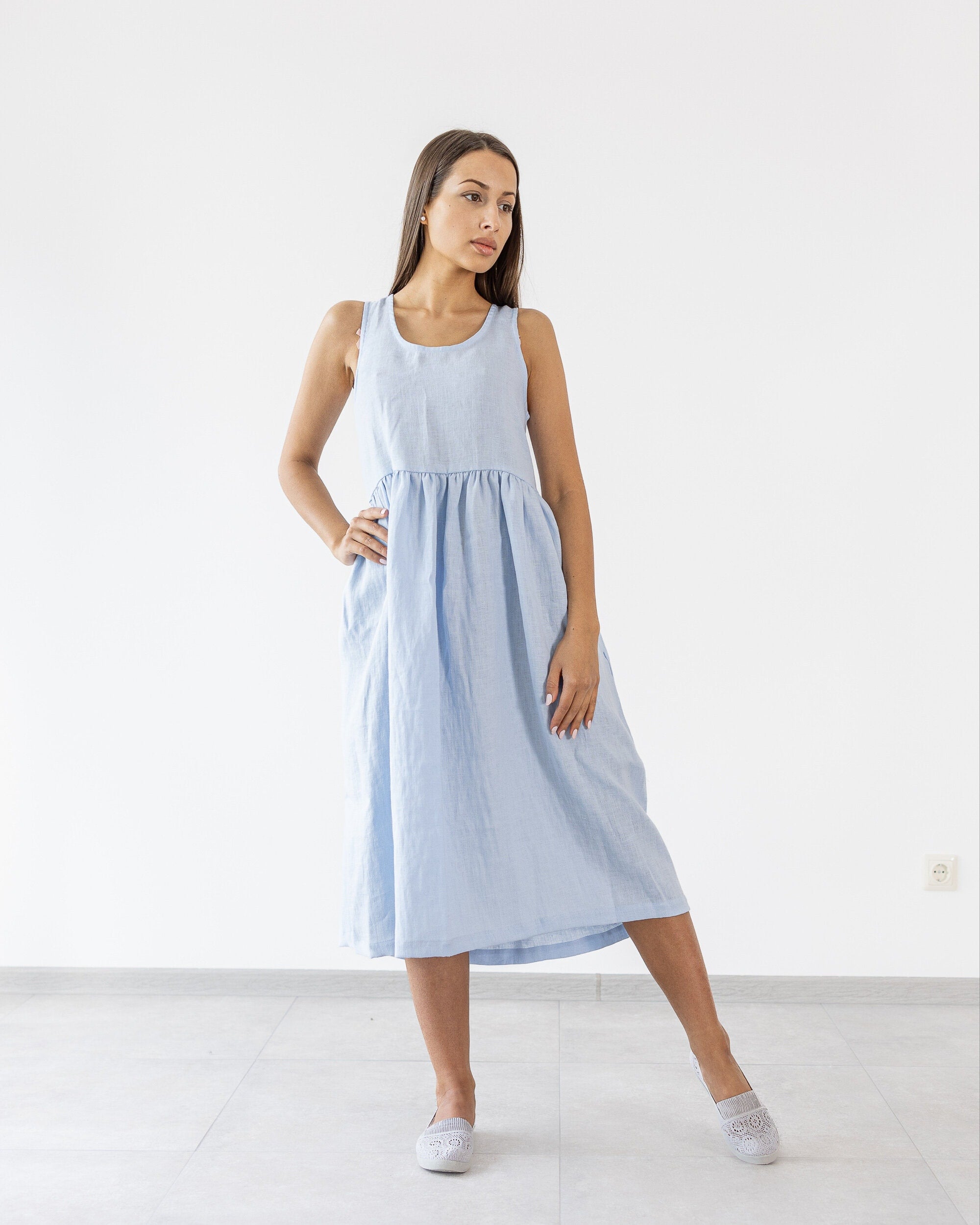 Women Linen clothing Handmade natural linen clothes MinimalisticLinen